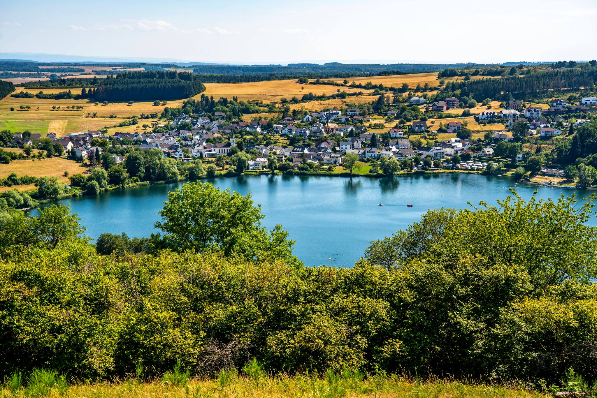 Sommerferien in Rheinland-Pfalz: Schöne Seen zum Entspannen und Baden
