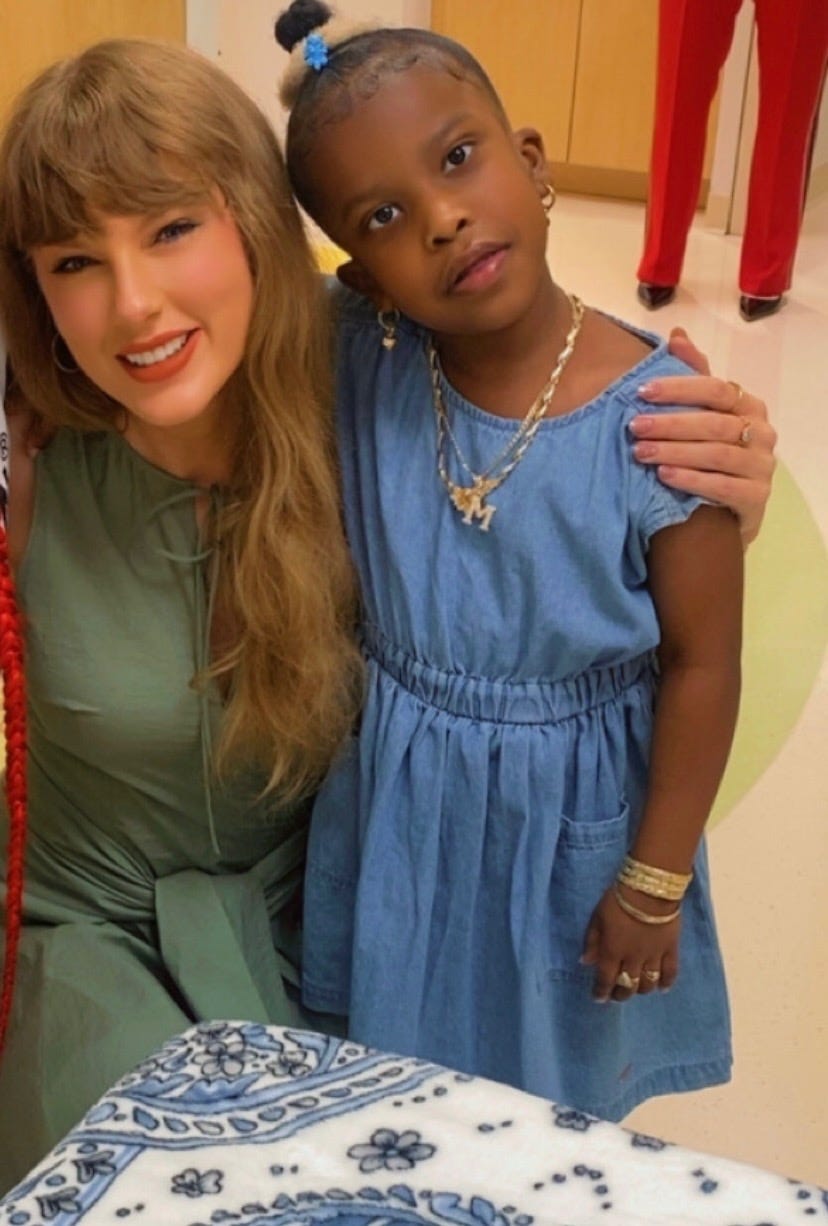 After Taylor Swift visits children's hospital, her fandom donates tens ...