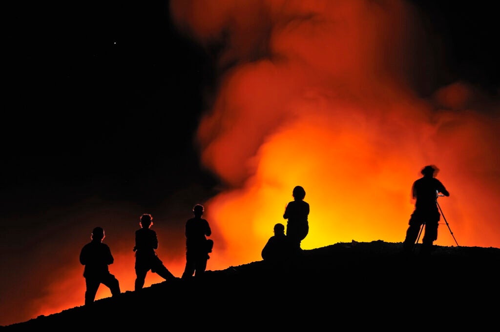 Close Calls at Lava Flows—How Safe is Visiting an Active Volcano?