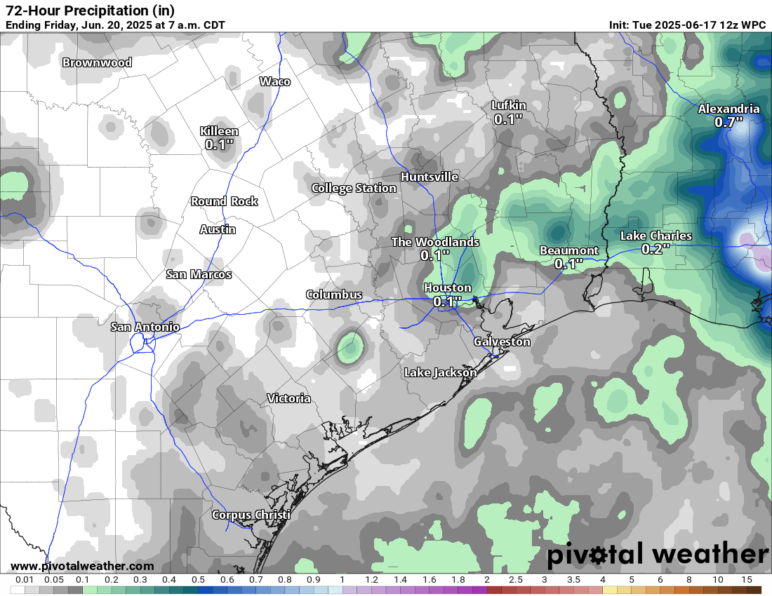 Wet weather is keeping Houston from overheating in June. What are our ...
