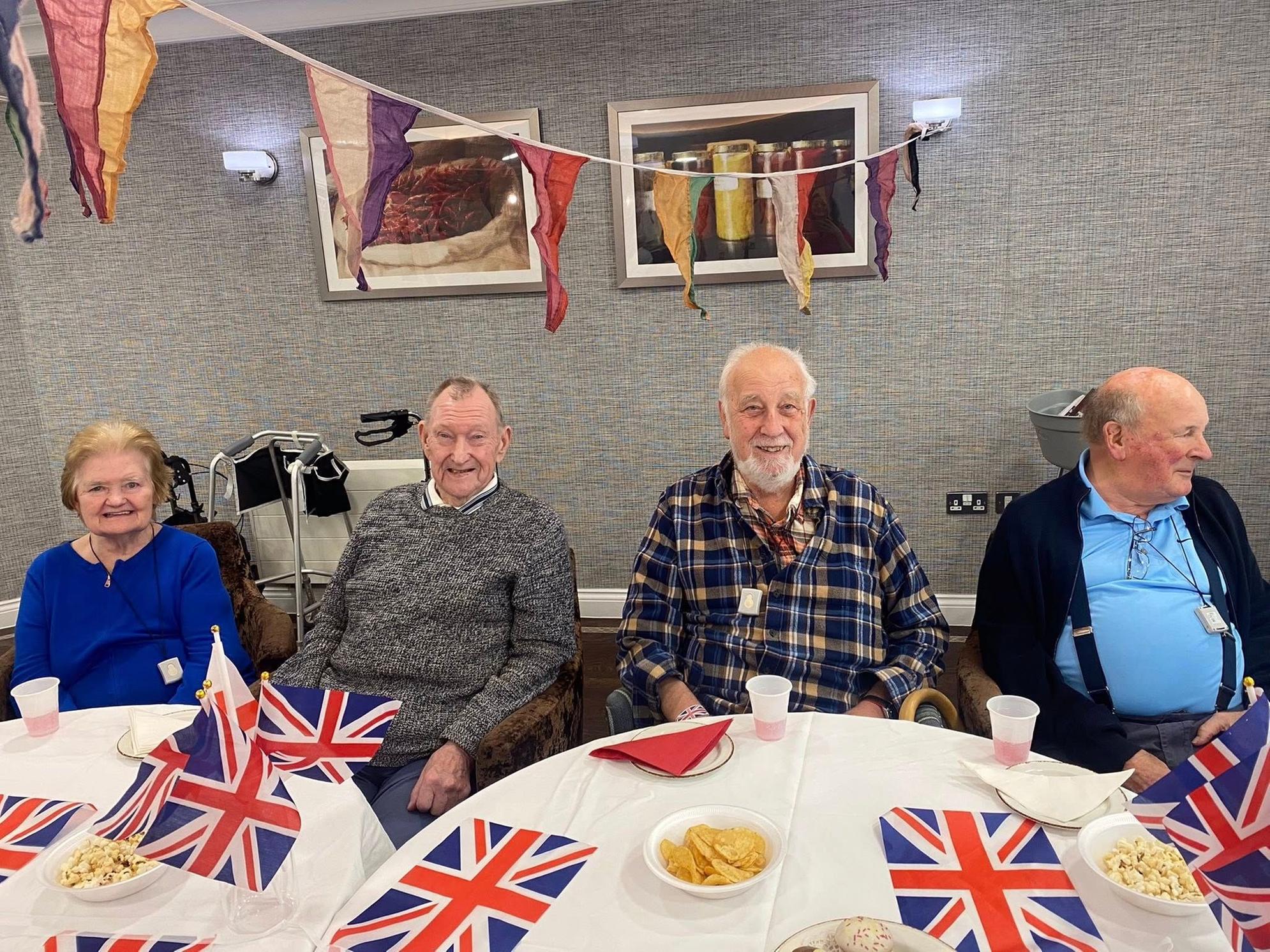 Residents at Baycroft Flitwick care home commemorate 80 years of VE Day