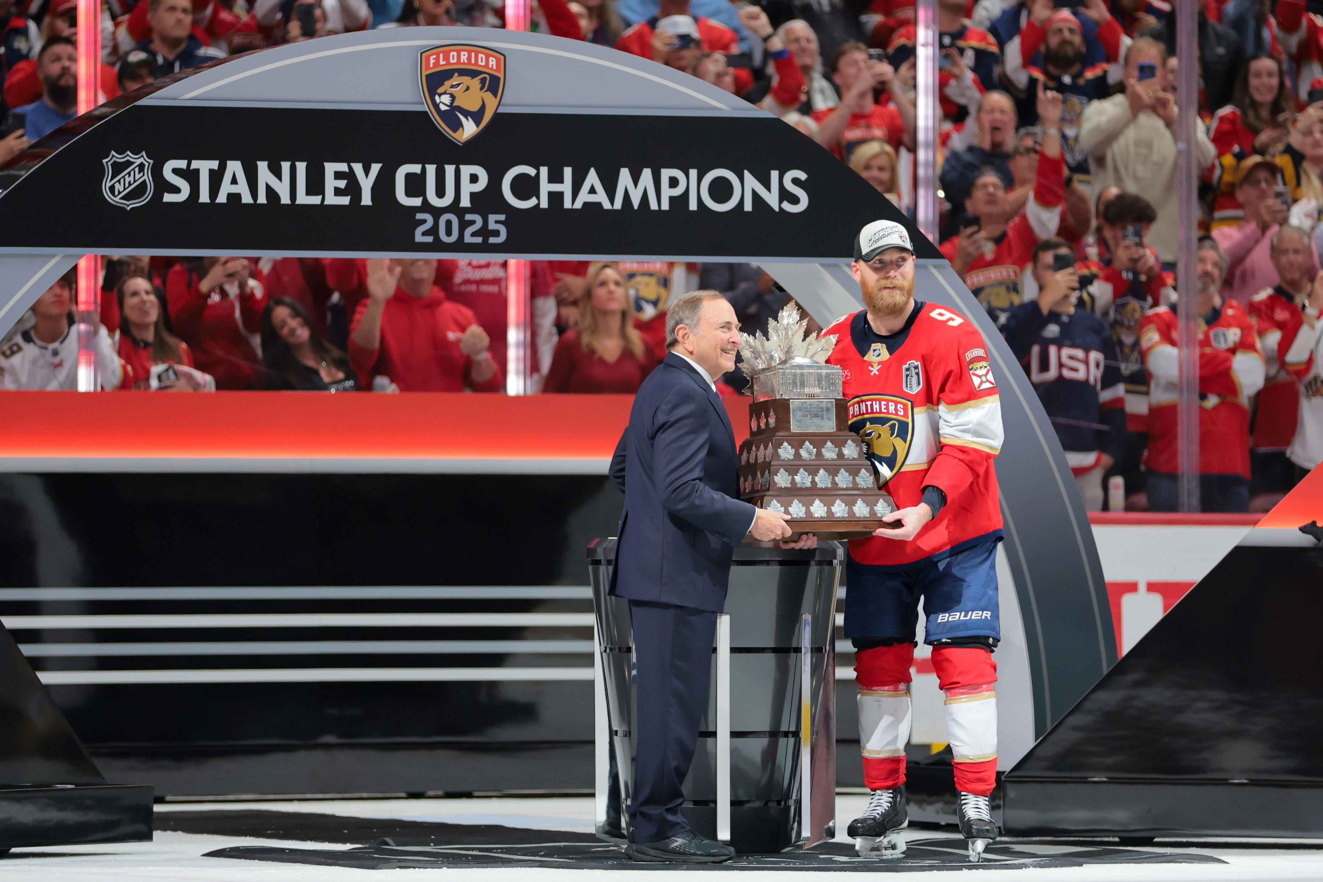 Sam Bennett wins Conn Smythe Trophy: Florida Panthers forward named NHL ...