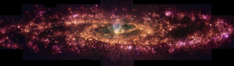 Astronomers capture the most intricate picture of a galaxy in a ...
