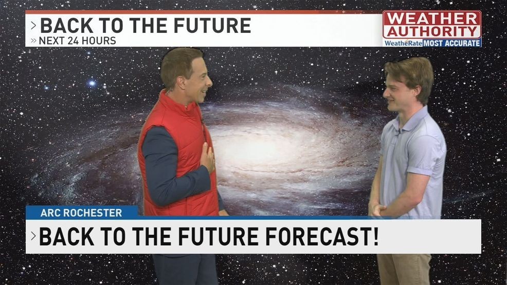 "Back To the Future" in town; Marty meets "Marty" on ARC Rochester