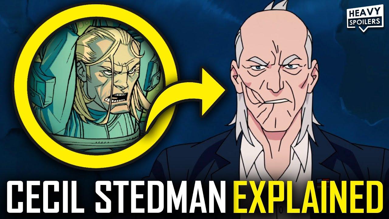 Invincible Cecil Stedman Explained | Full Comic History, Show ...