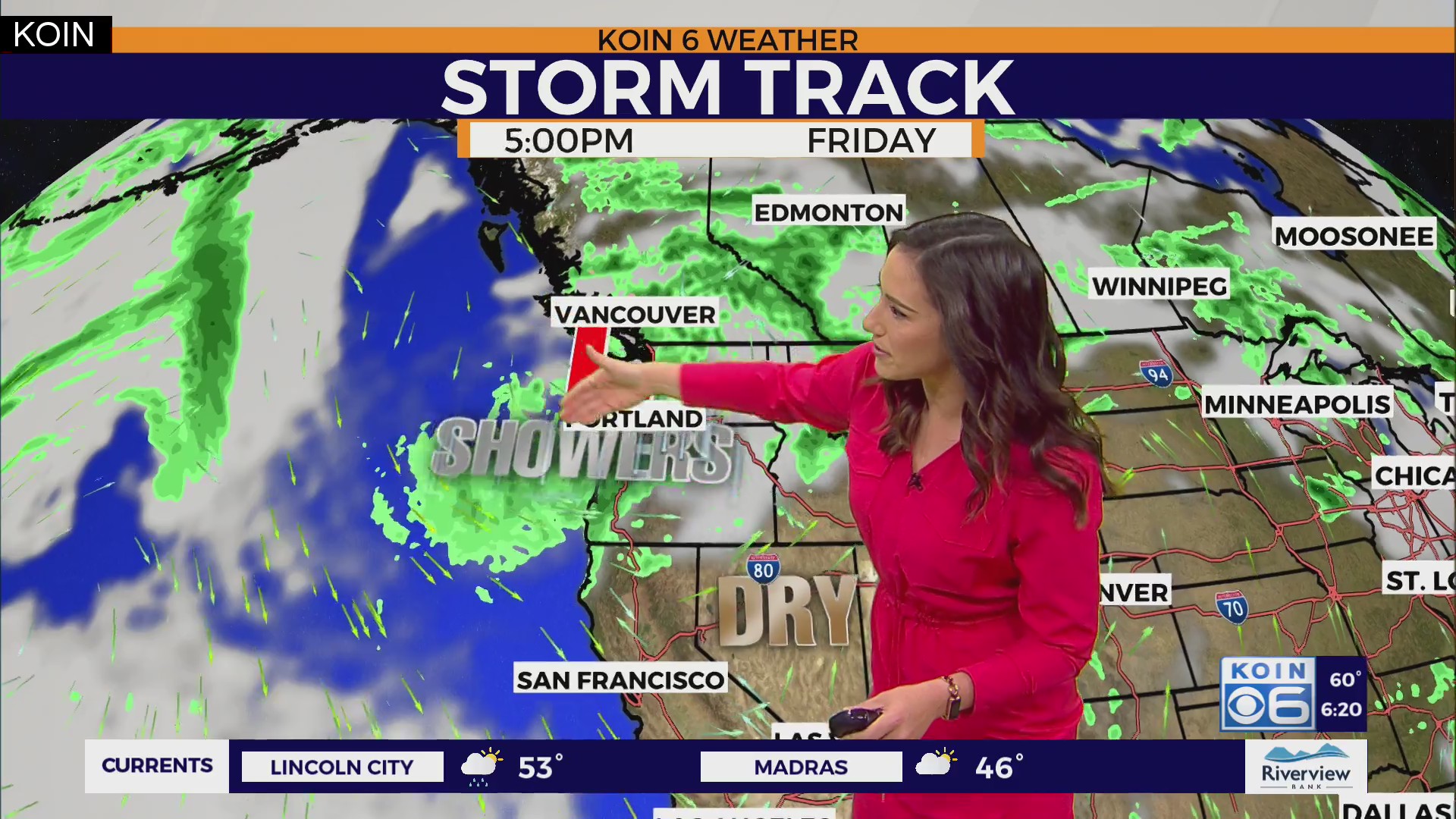 Weather forecast: Tracking a rainy weekend ahead in Portland