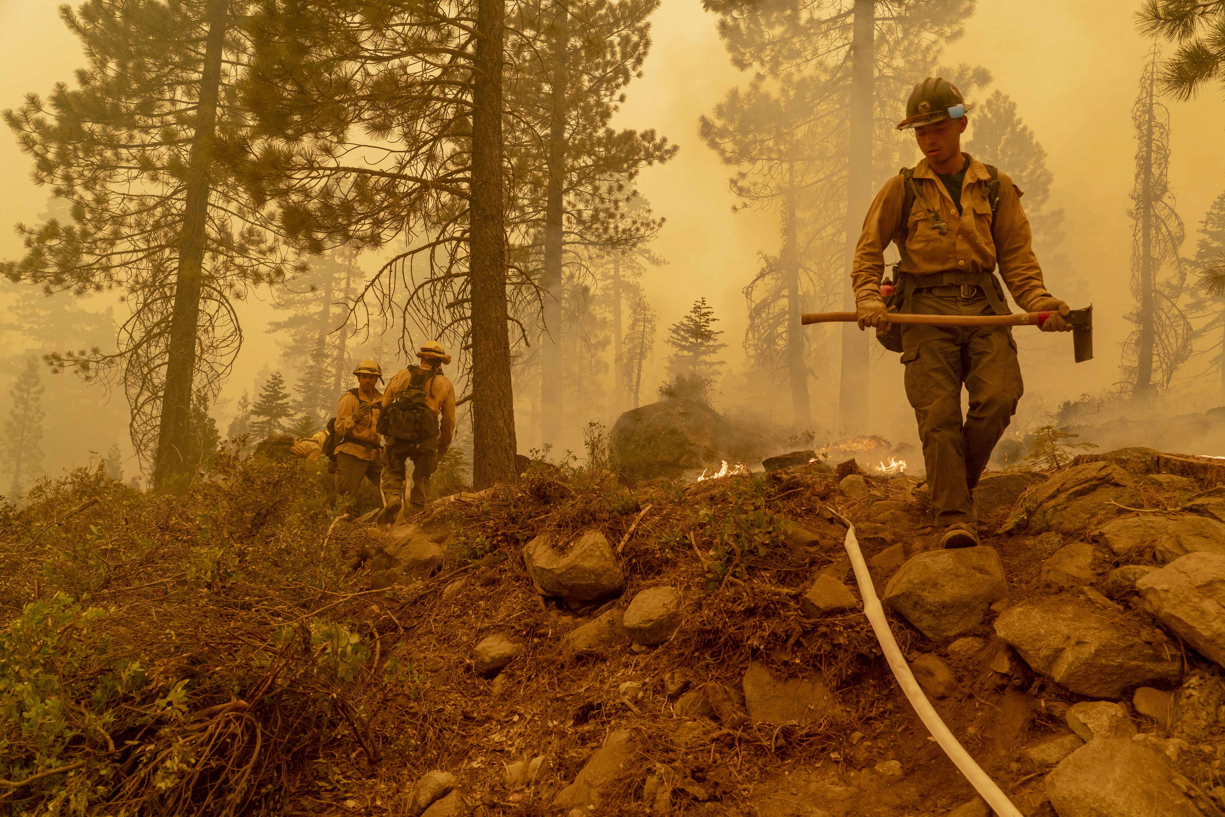 A terrifying look at wildfires from the hotshots who fight them