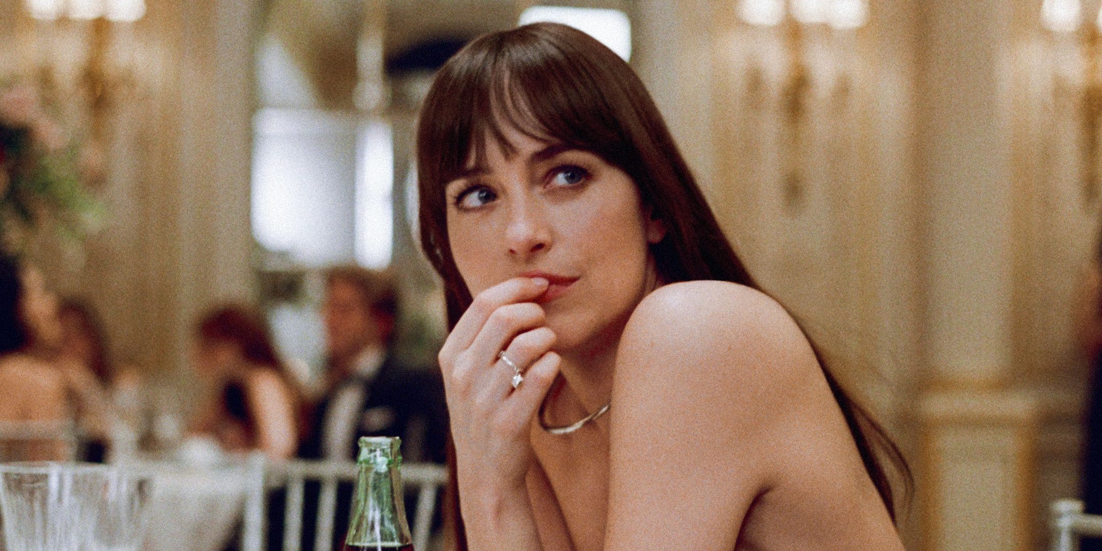 Dakota Johnson’s $20 Lip Liner from Materialists Is the Real Star of the Movie