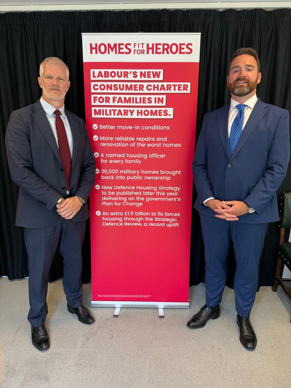Gregor Poynton MP meets UK Veterans Minister to raise plight of Linburn ...
