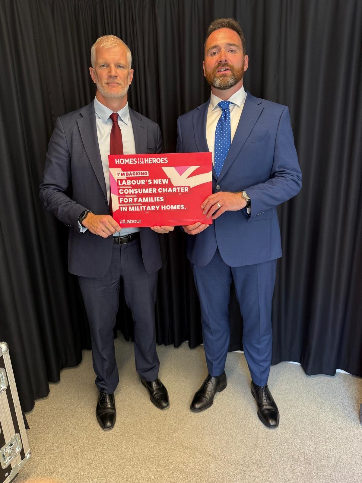 Gregor Poynton MP meets UK Veterans Minister to raise plight of Linburn ...