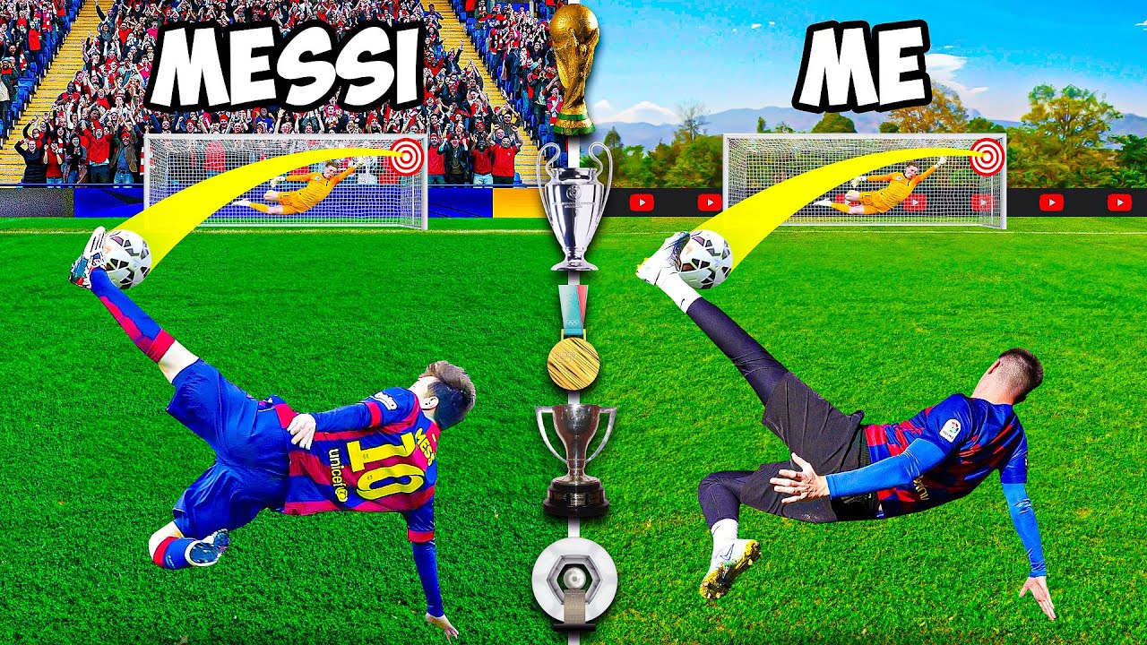 Messi’s Greatest Goals – Recreated Across All Competitions