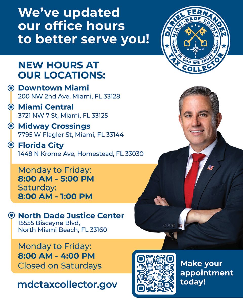 Miami-Dade County Tax Collector Expands Hours of Operations to Better ...