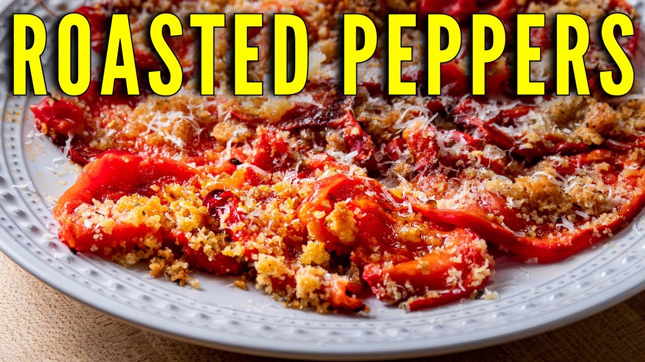 How to Make Authentic Italian Red Roasted Peppers