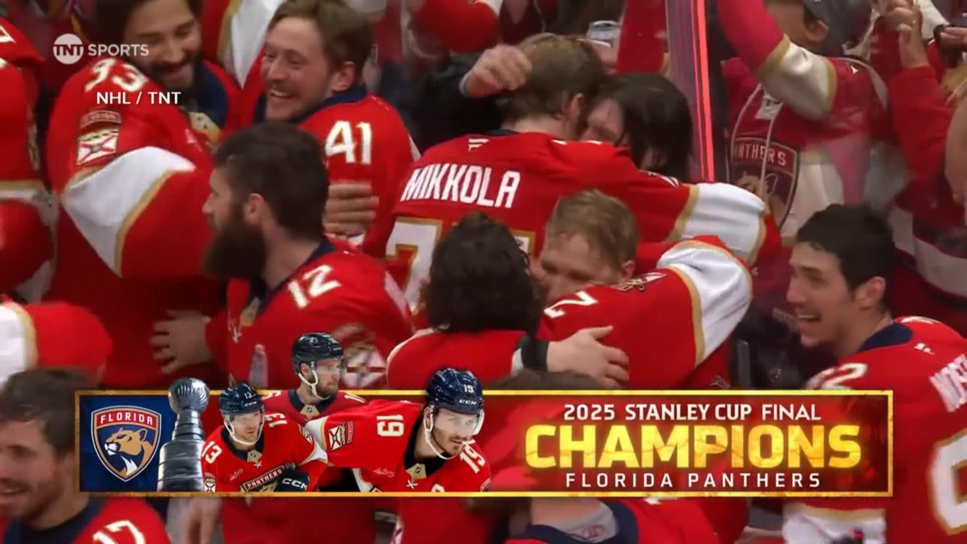 Florida Panthers win back-to-back Stanley Cup title
