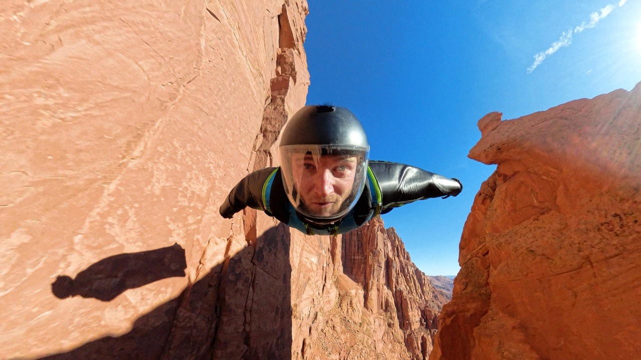 Wingsuit Flight Through Paria Canyon - Flying the Flake in Arizona