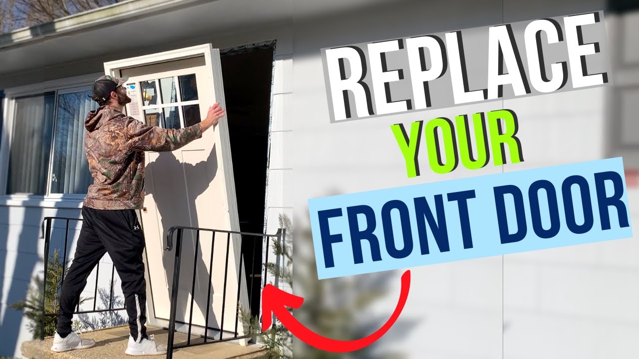 Complete front door replacement tutorial
