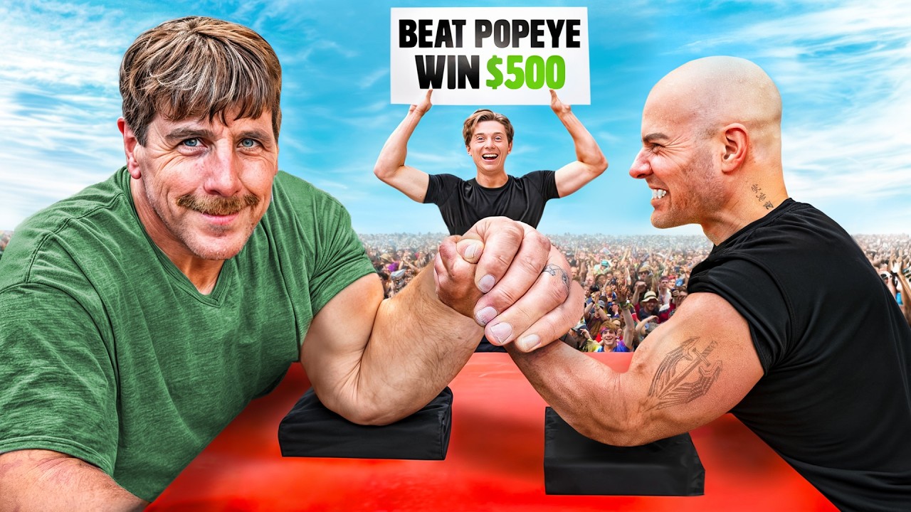 Beat Worlds Largest Arms, Win $500