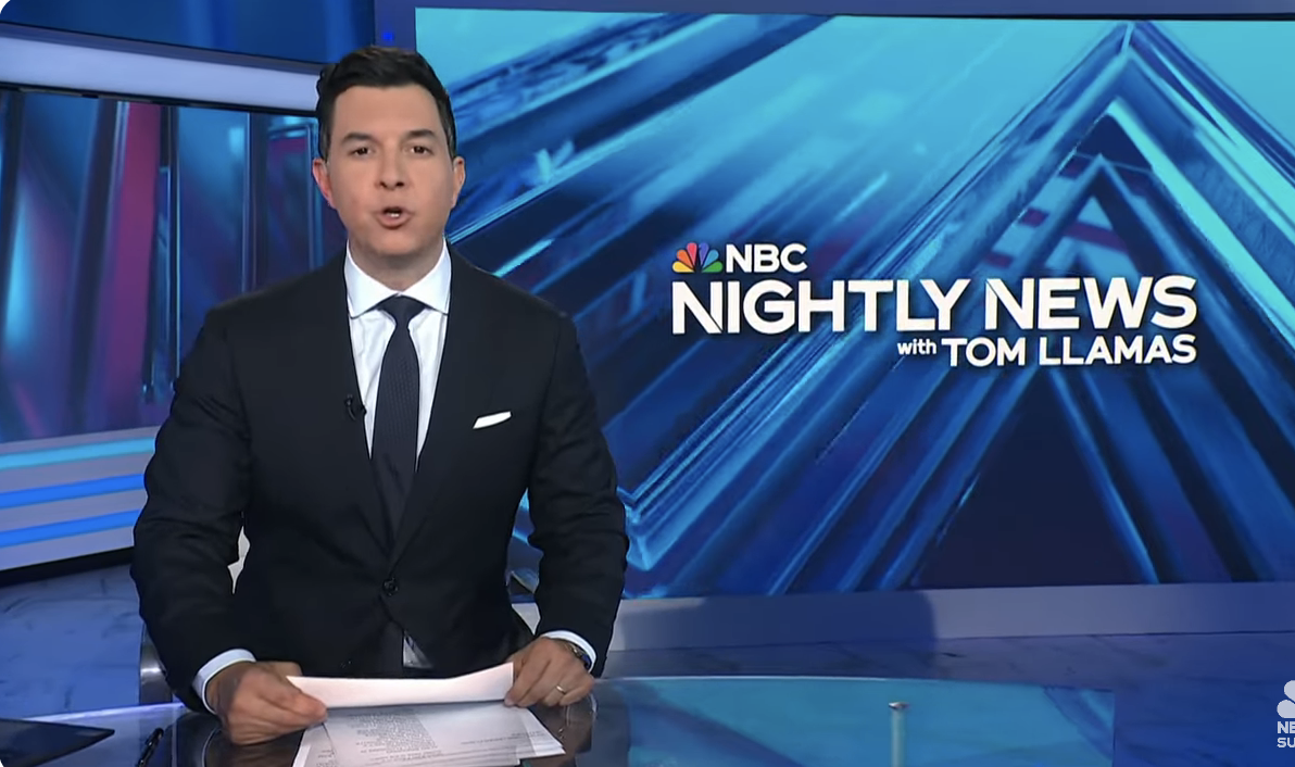 NBC’s Tom Llamas ‘Nightly News’ Ratings Revealed After Tough First Week