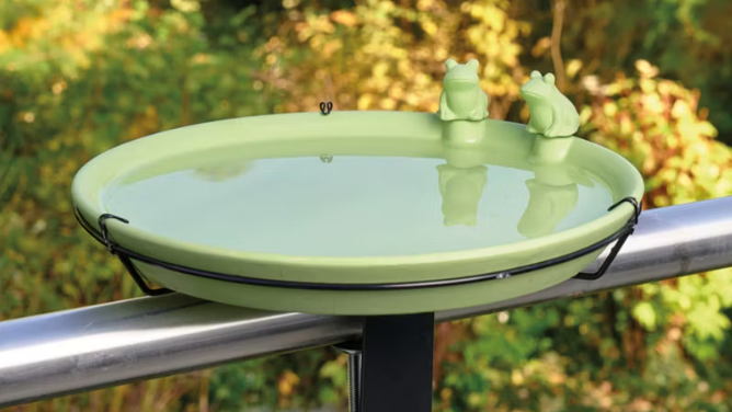 This $10 bird bath from Aldi is the best way to attract wildlife to ...