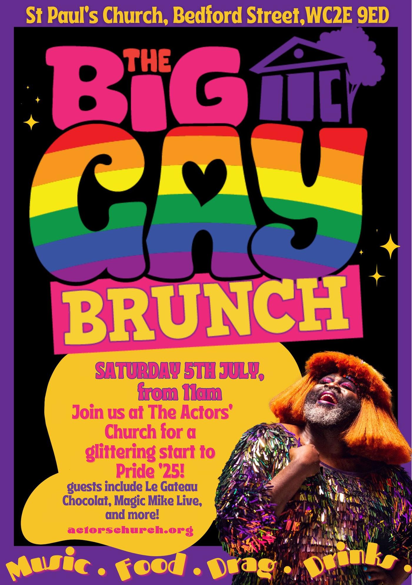 Pride parade day kicks off in Covent Garden with free event: The Big ...
