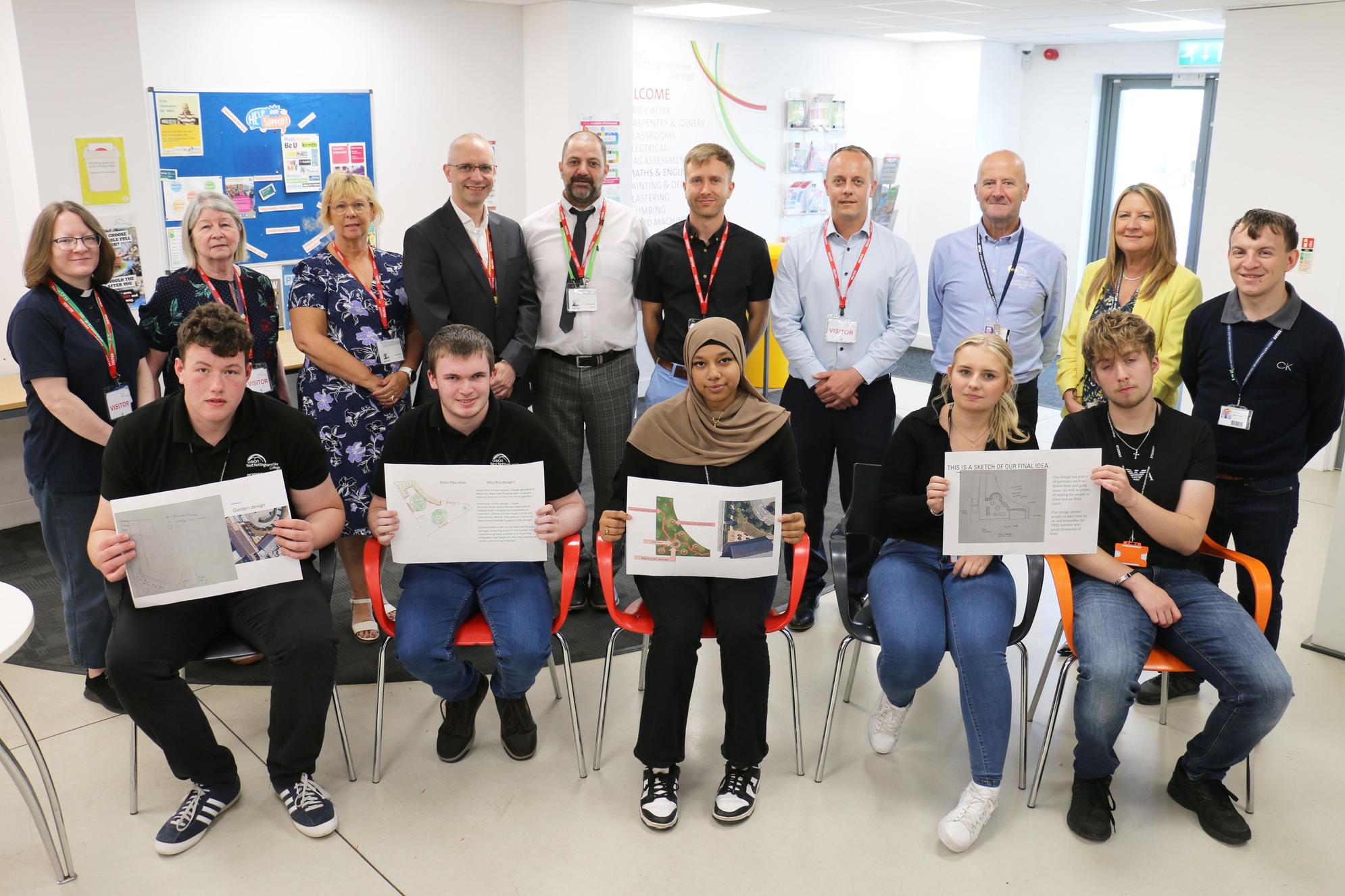 Winning students’ designs to bring NHS heroes' commemorative garden to life
