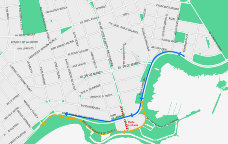 Cortes, desvíos y ómnibus afectados: comenzaron las obras en Luis A. de ...
