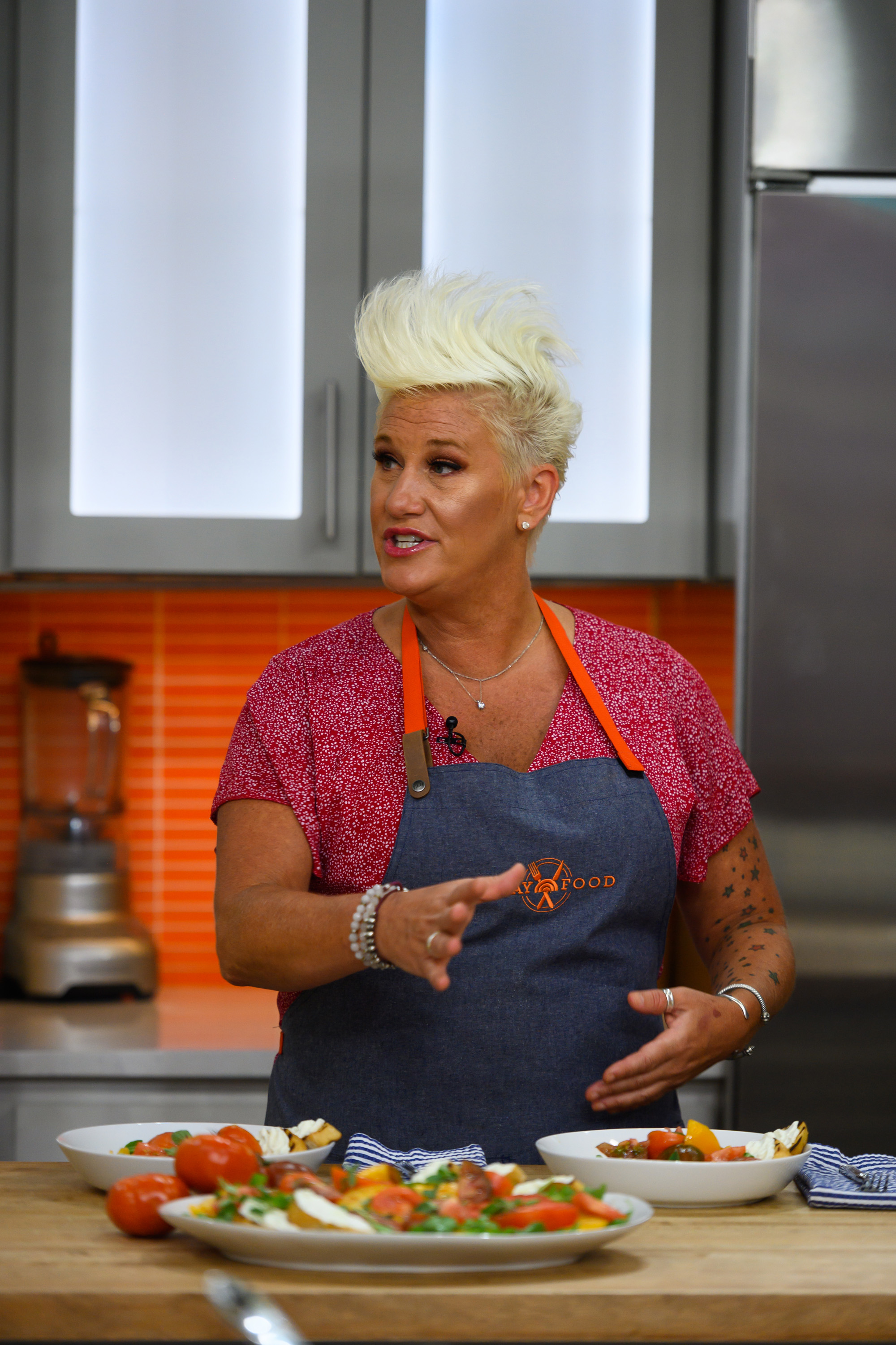 Anne Burrell made heartfelt vow with fellow Food Network chef less than ...