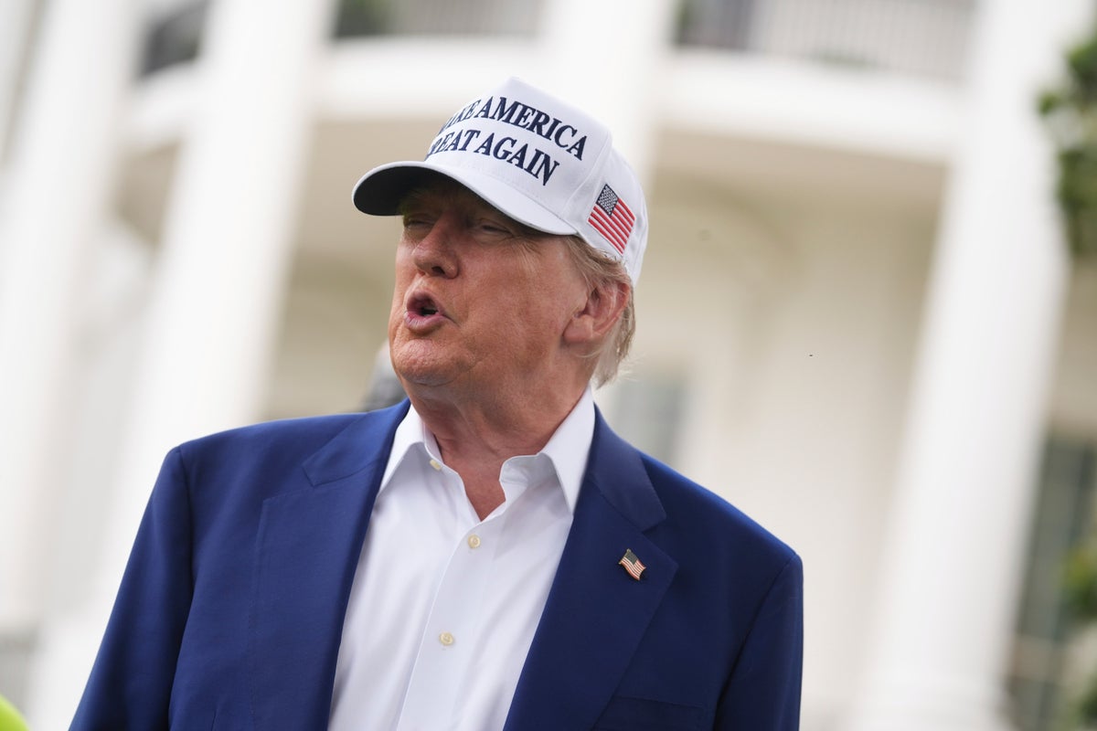 Trump snipes at ‘fake news’ CNN for asking about MAGA backlash to Iran ...