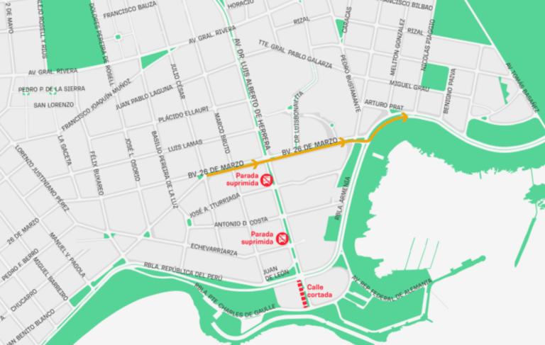 Cortes, desvíos y ómnibus afectados: comenzaron las obras en Luis A. de ...