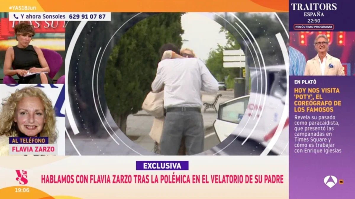 Flavia, hija de Manolo Zarzo, rompe su silencio en 'Y ahora Sonsoles ...