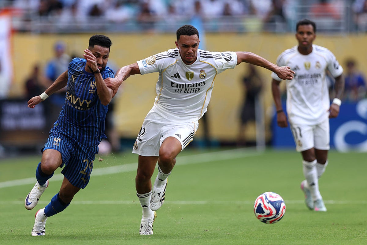 Real Madrid vs Al-Hilal LIVE: Trent Alexander-Arnold hooked on debut as ...