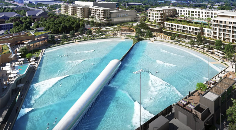 America’s First $350M Wavegarden Surf Park Teases Opening