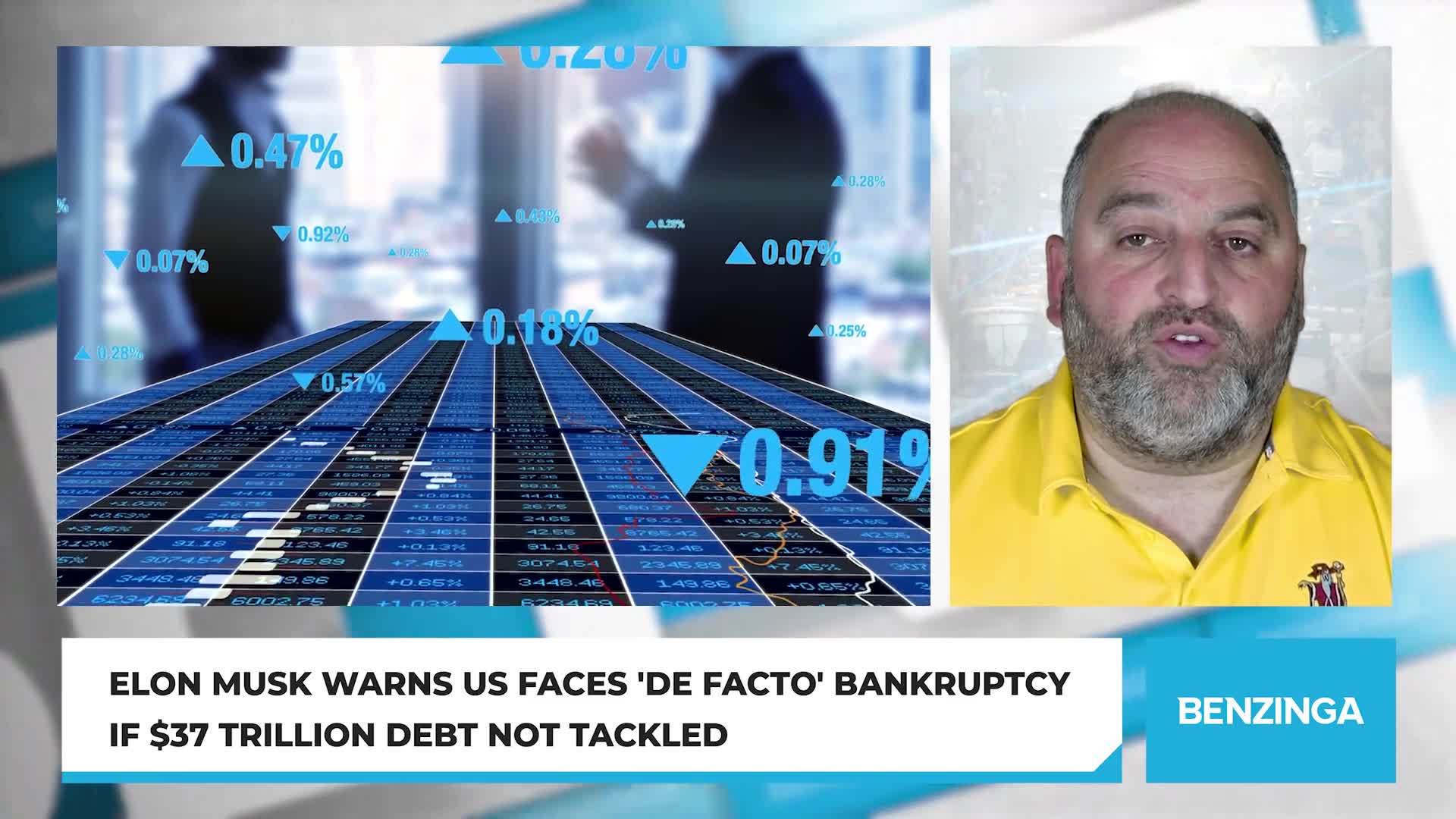 Elon Musk Warns US Faces 'De Facto' Bankruptcy If $37 Trillion Debt Not ...