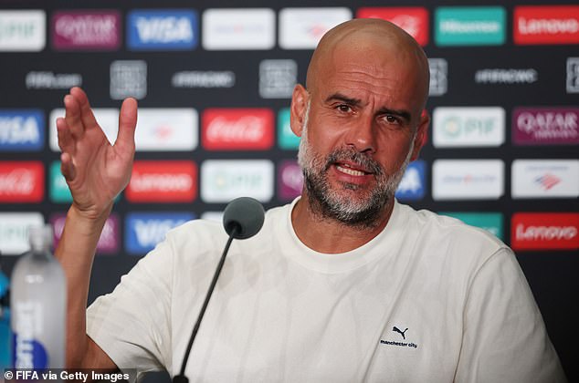 Pep Guardiola fumes at Rico Lewis' red card in Club World Cup opener