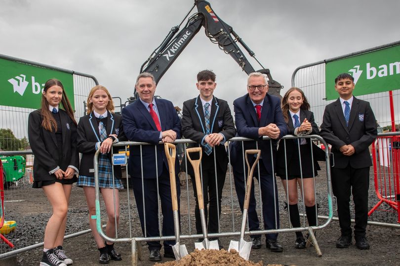 Scots education secretary attends turf-cutting ceremony marking start ...