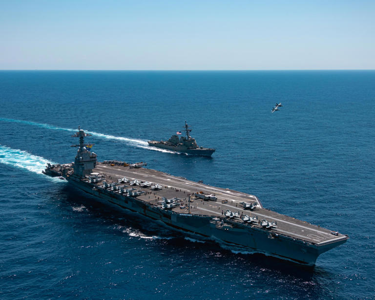 The US Navy's most advanced aircraft carrier is readying to deploy to ...