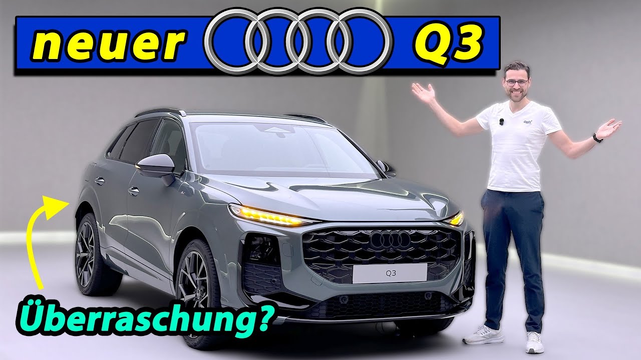Design-Kracher & Hightech-Power: Audi Q3 2025 überrollt die Mittelklasse!