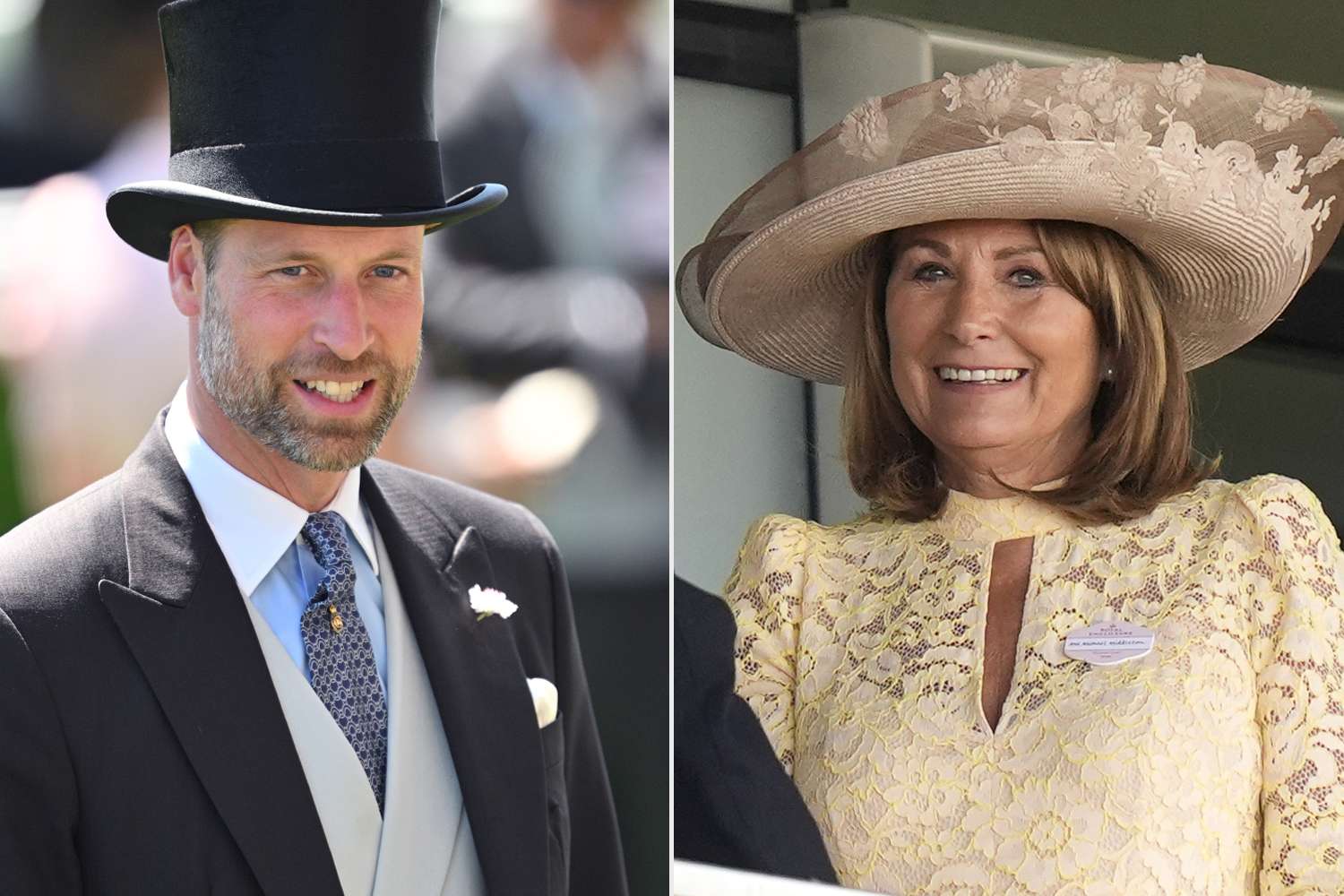 Kate Middleton’s Mom Carole Shares a Moment with Prince William at ...