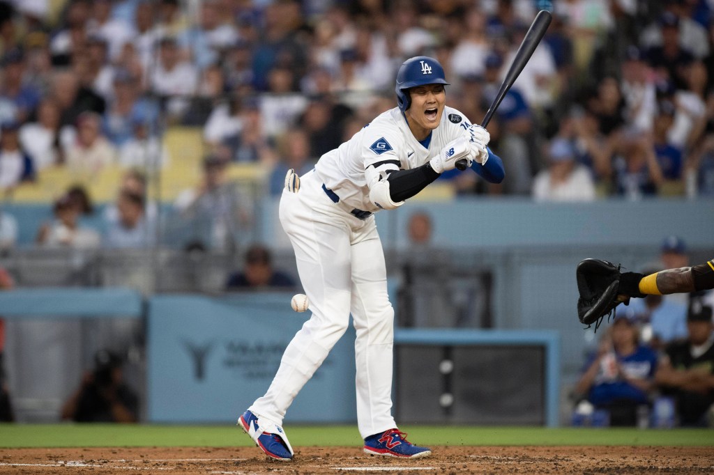 Dave Roberts accuses Padres of intentionally hitting Shohei Ohtani in ...