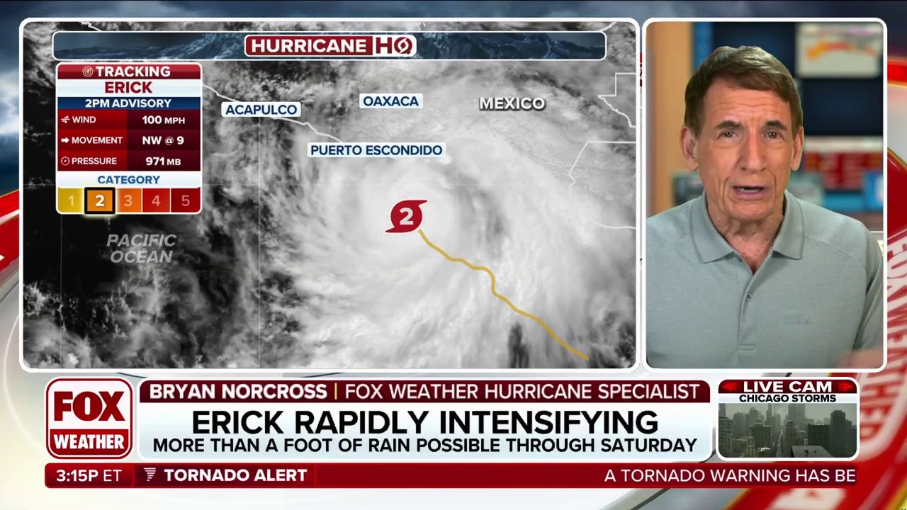 Bryan Norcross: Hurricane Erick brings 'all kinds of threats' to Mexico