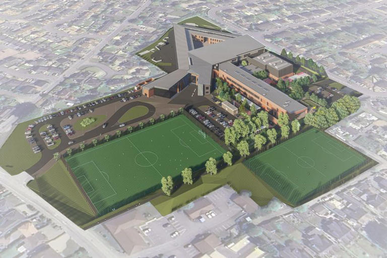 Scots education secretary attends turf-cutting ceremony marking start ...