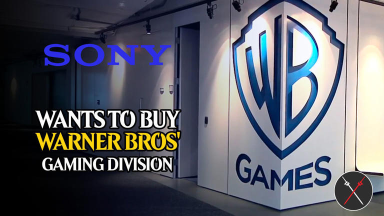Sony Wants to Buy Warner Bros' Gaming Division