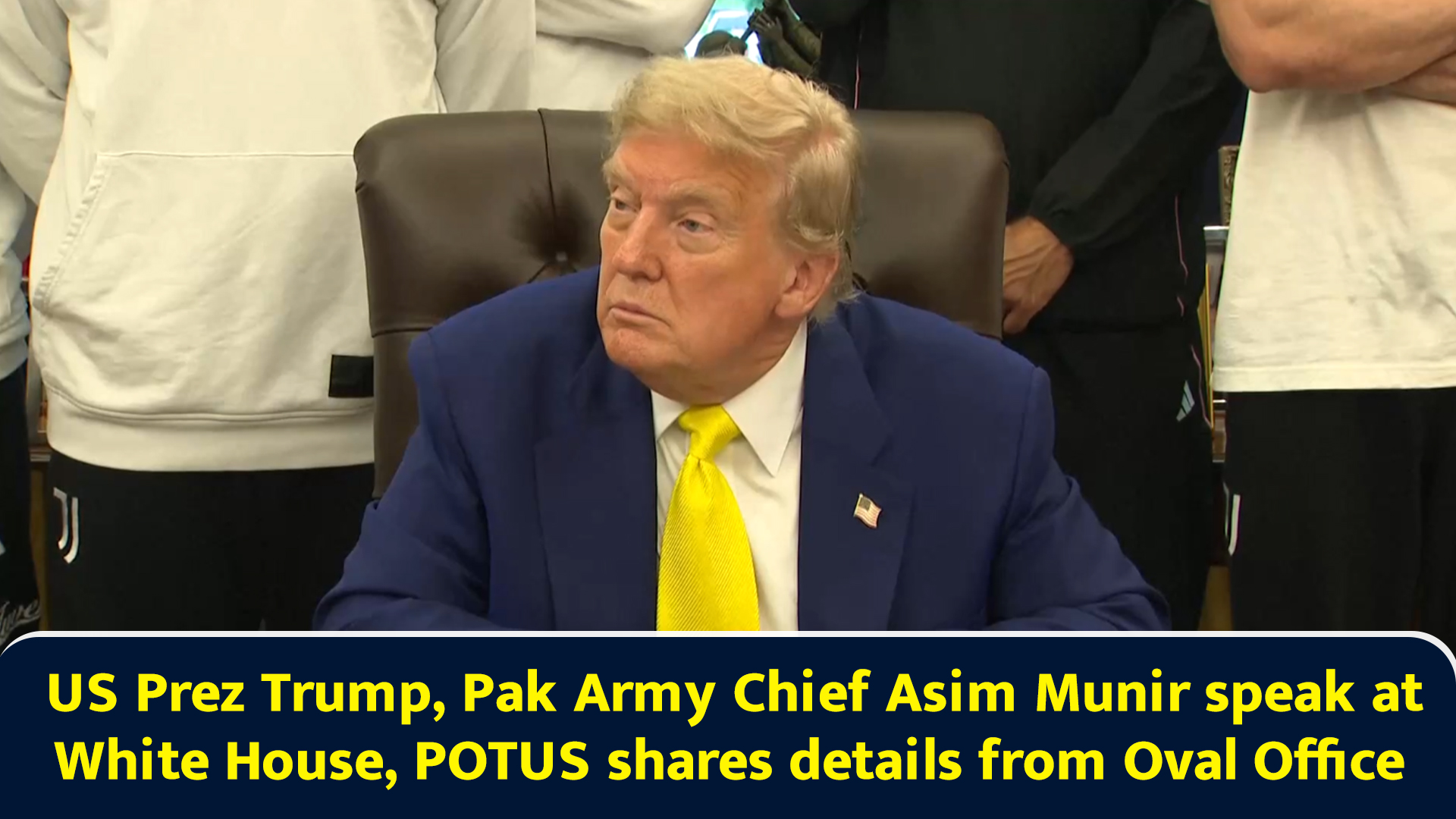 US Prez Trump, Pak Army Chief Asim Munir speak at White House, POTUS ...