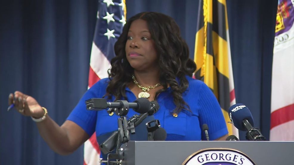 Prince George's Co. Executive Aisha Braveboy announces new police chief ...