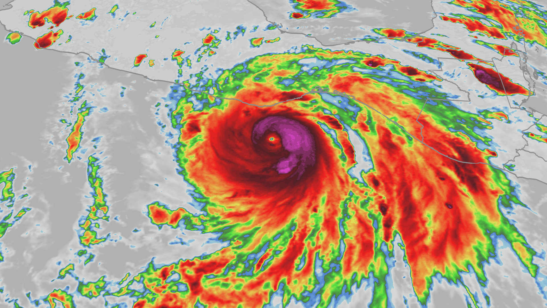 Hurricane Erick Rapidly Intensifies Into A Major Hurricane Ahead Of ...