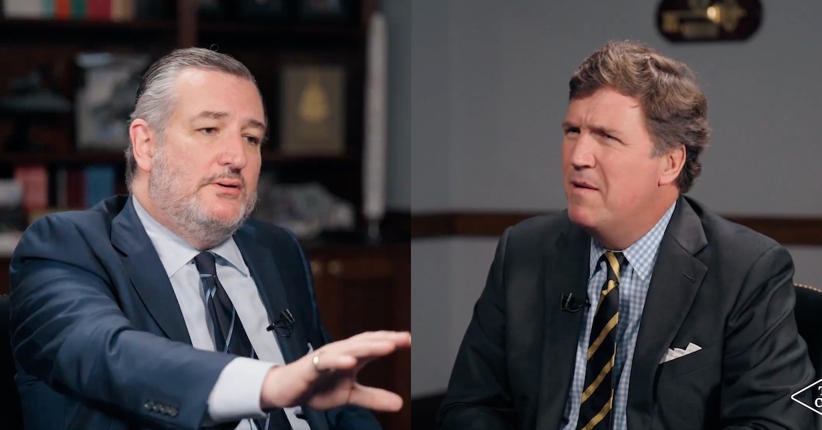 Ted Cruz Blasts Tucker Carlson’s Latest: He’s ‘Now—Literally—Calling ...
