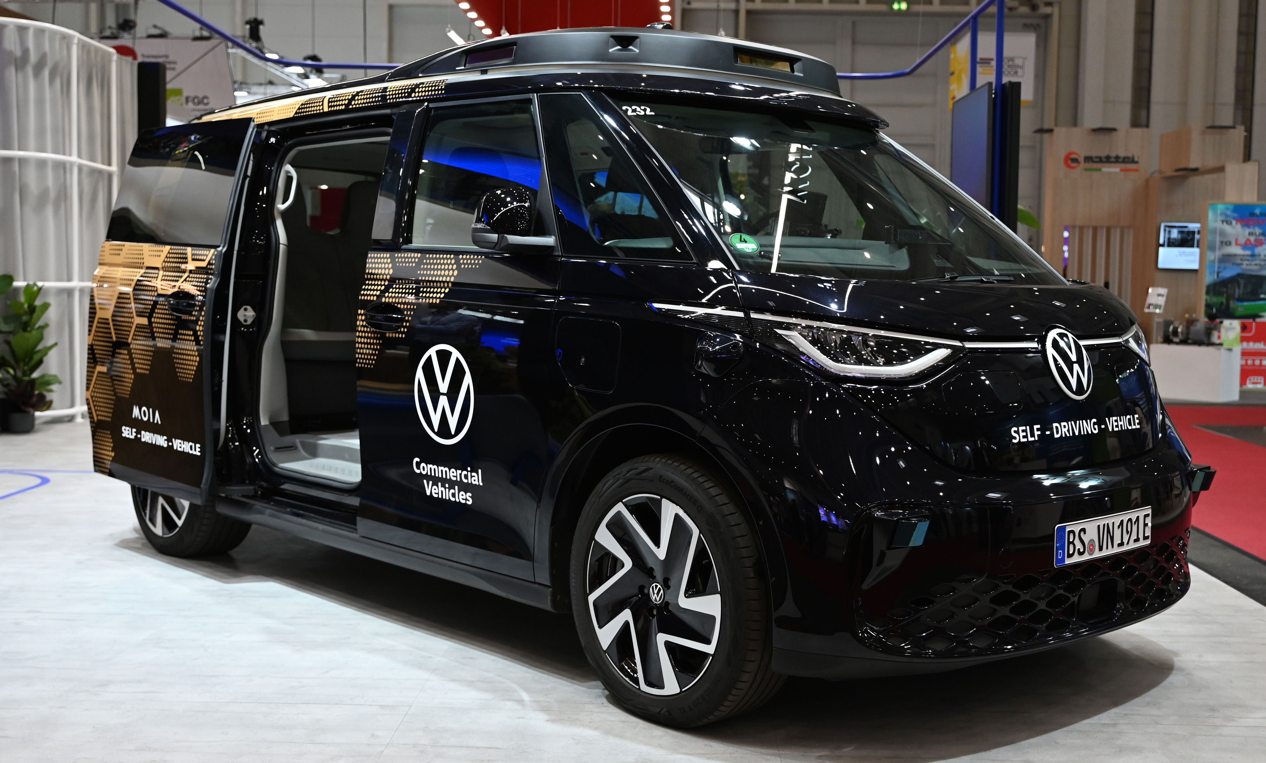 VW to sell ID. Buzz robotaxis next year, taking on Tesla and Waymo