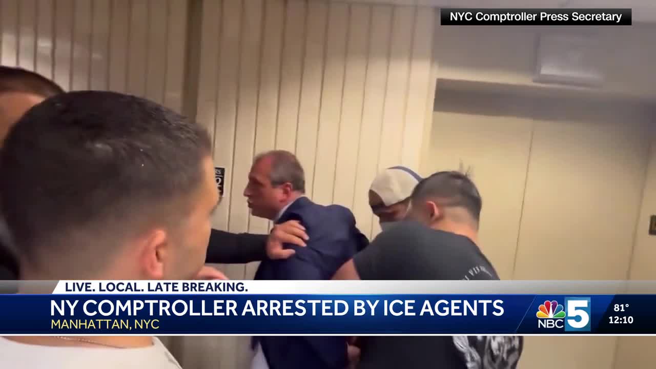 NY Comptroller arrested by ICE agents