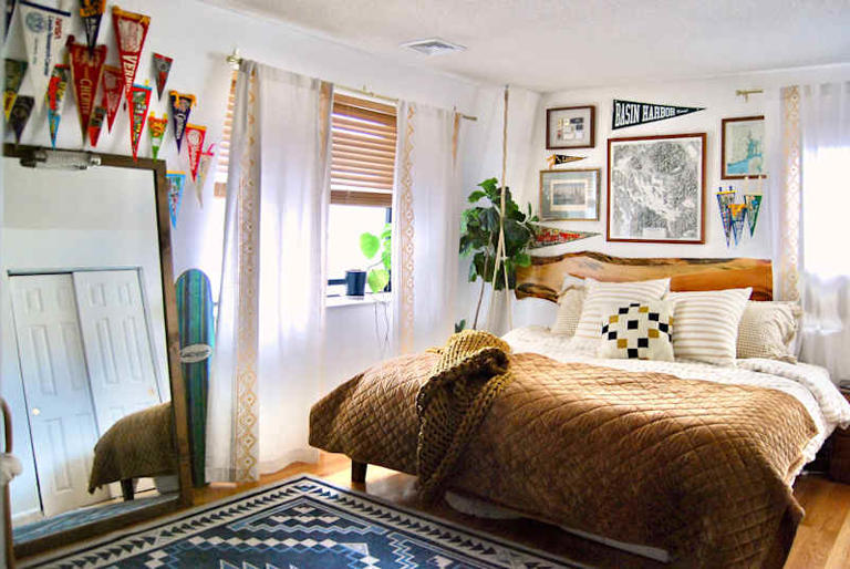 Renters Transformed a Dated Beige Home with Brilliant DIY Alternatives ...
