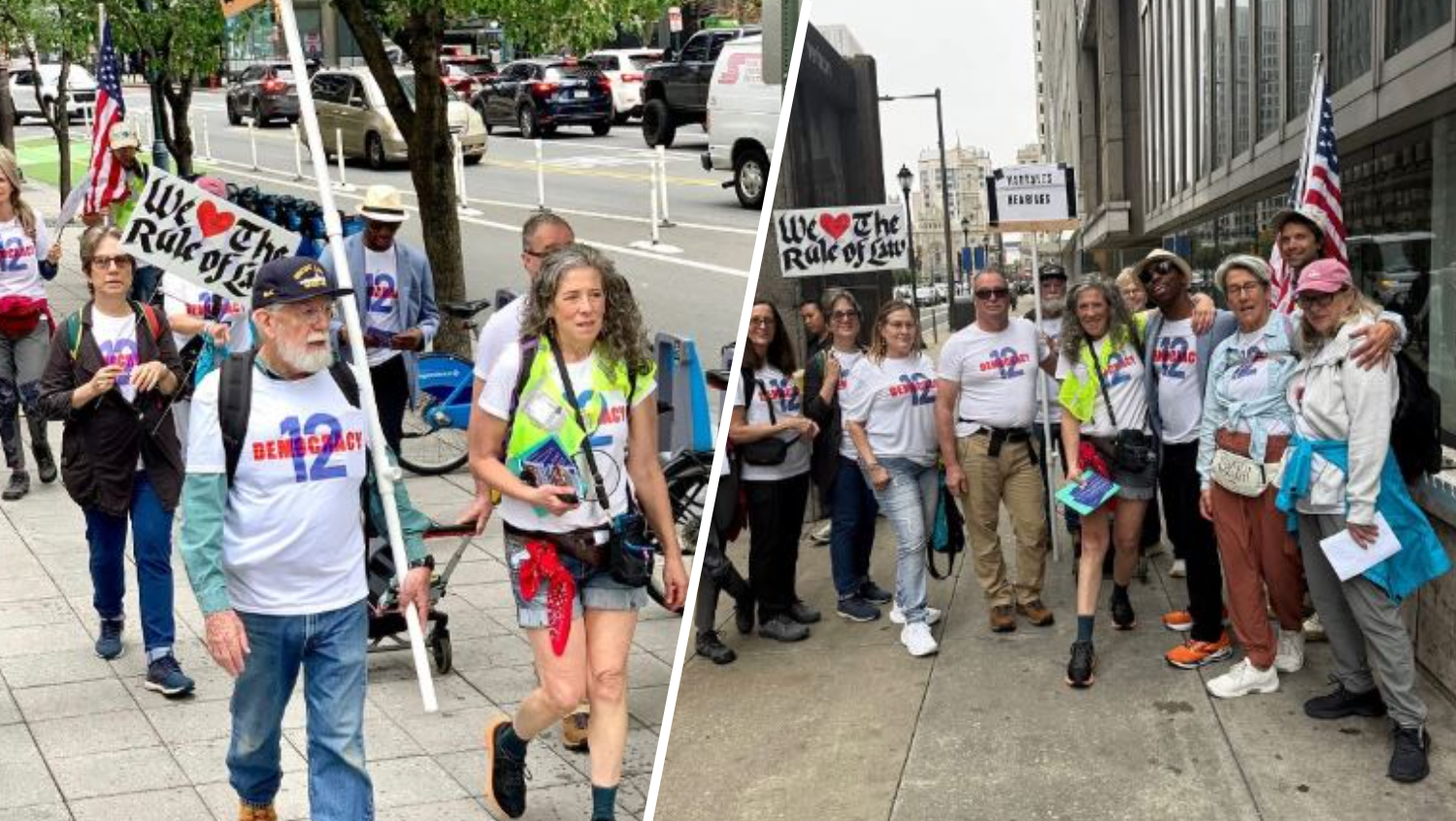 Grassroots group marches from Philly to DC to protest Trump administration